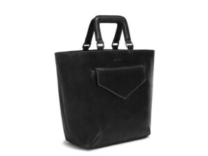 matt and nat soleil vintage vegan handbag in black