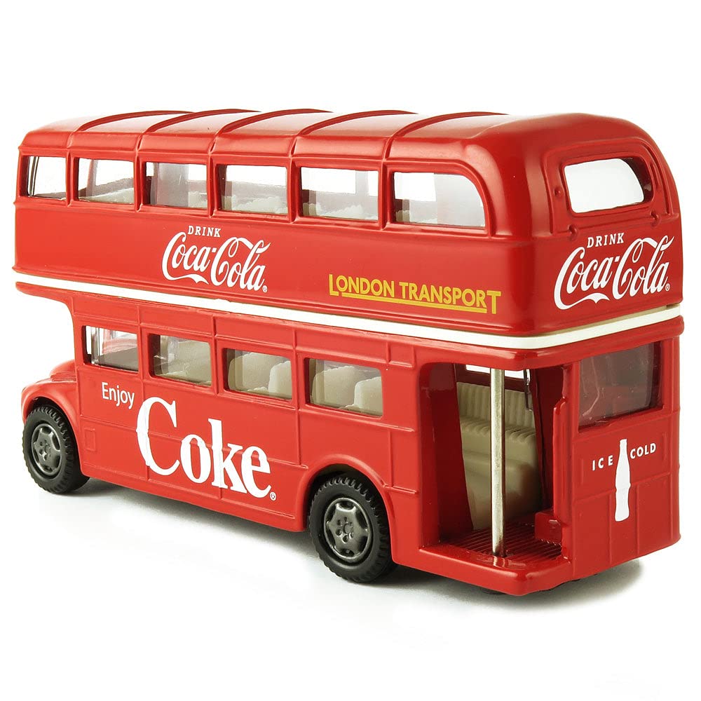 Coca-Cola 1/64 Routemaster London Double Decker Bus