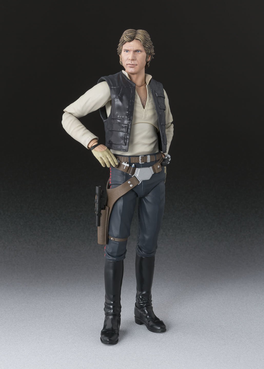 Bandai S.H.Figuarts Star Wars Han Solo(A NEW HOPE) Approximately 6inch