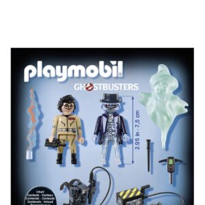 Playmobil Ghostbusters Spengler and Ghost