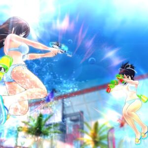 Senran Kagura: PEACH BEACH SPLASH Nyuu Nyuu DX Pack [Early Bird Purchase Bonus] "Cleaning Maid Splash Set ~Illustrated Card with Product Code~" Included - PS4