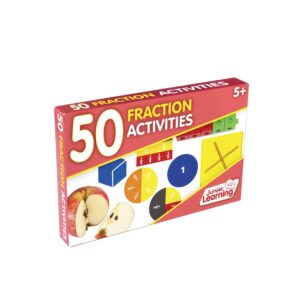 junior learning jl331 50 fraction activities, multi