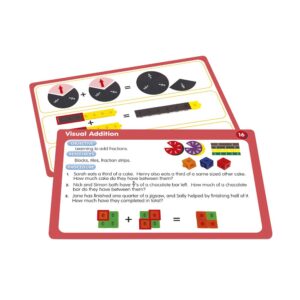 Junior Learning JL331 50 Fraction Activities, Multi