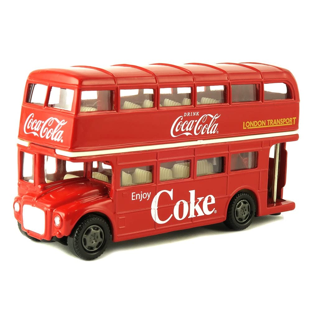 Coca-Cola 1/64 Routemaster London Double Decker Bus