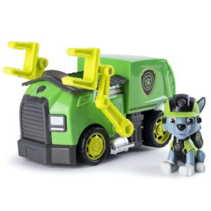 paw patrol - mission paw - rocky’s mission recycling truck