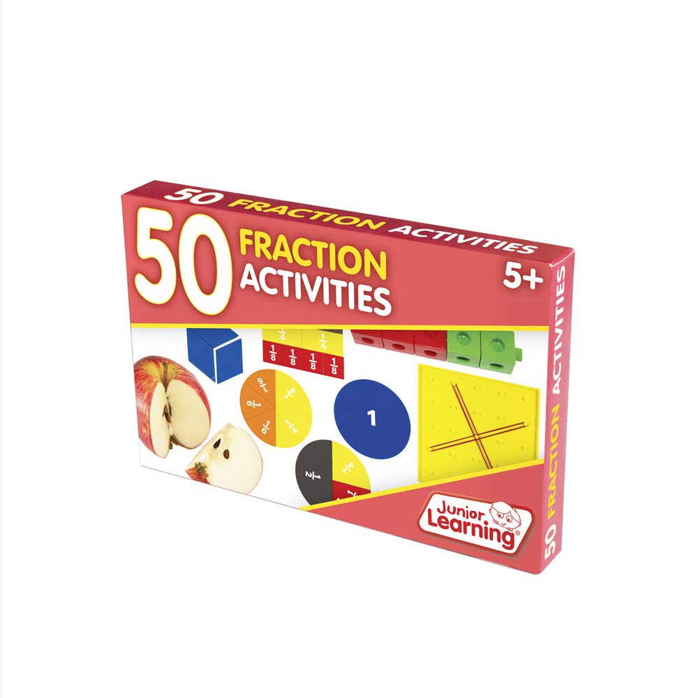 Junior Learning JL331 50 Fraction Activities, Multi