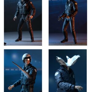 NECA Collectible Ultimate T-1000 Motorcycle Cop Terminator 7" Scale Action Figure