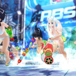 Senran Kagura: PEACH BEACH SPLASH Nyuu Nyuu DX Pack [Early Bird Purchase Bonus] "Cleaning Maid Splash Set ~Illustrated Card with Product Code~" Included - PS4