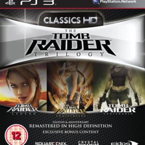 Tomb Raider: Trilogy for Playstation 3 Brand New! Factory Sealed!