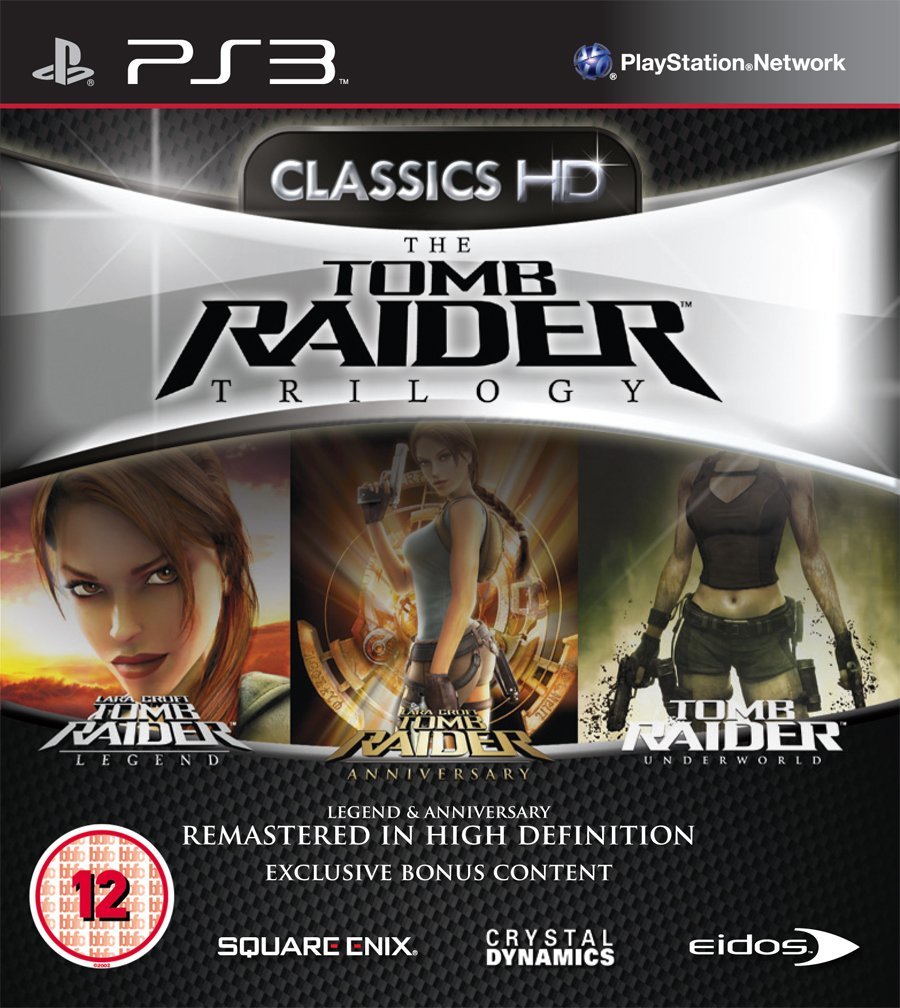 Tomb Raider: Trilogy for Playstation 3 Brand New! Factory Sealed!