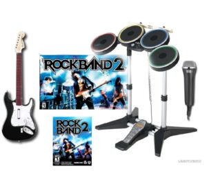 xbox 360 rockband 2 complete set