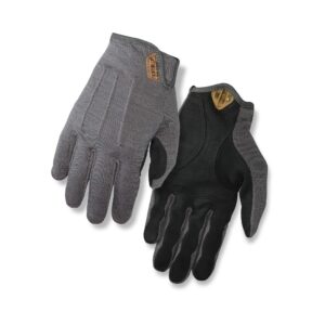 giro d'wool men's urban cycling gloves - titanium (2020), large