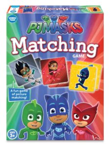 wonder forge pj masks matching game by wonder forge | for boys & girls age 3 to 5 | a fun & fast memory game for kids | connor, greg, amaya, night ninja, and more