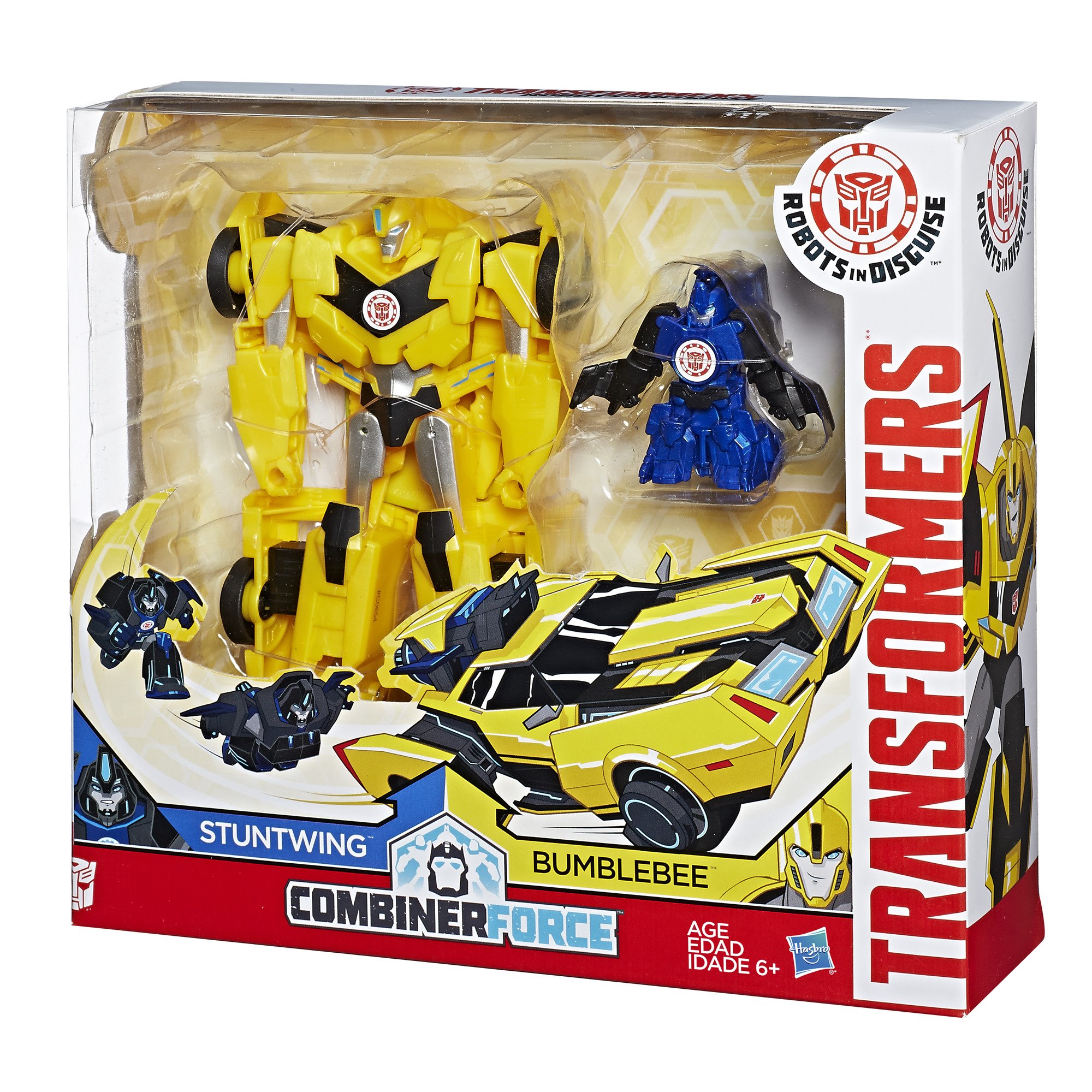 Transformers Tra Rid Activator Combiner Bumblebee Action Figure