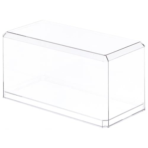 Pioneer Plastics 094C Clear Plastic Beveled Edge Display Case, 4.375" W x 4.125" D x 9" H (for 8 inch Dolls) (Mailer Box)