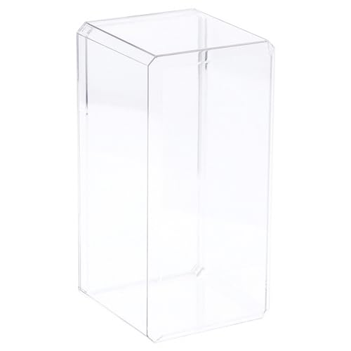 Pioneer Plastics 094C Clear Plastic Beveled Edge Display Case, 4.375" W x 4.125" D x 9" H (for 8 inch Dolls) (Mailer Box)