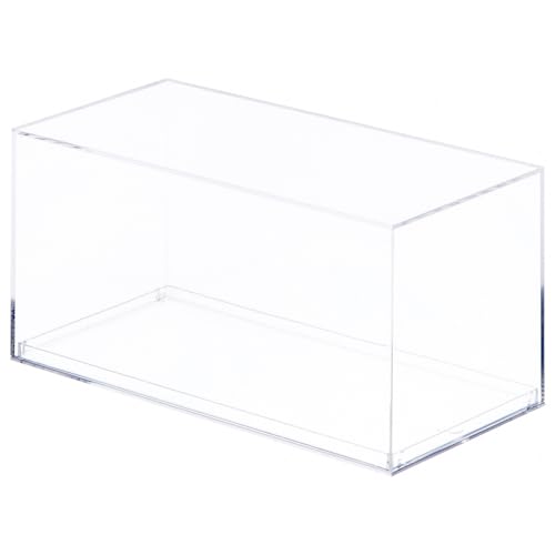 Pioneer Plastics 083C Clear Plastic Display Case for 1:32 Scale Cars, 8" W x 3.75" D x 3.5" H (Mailer Box)