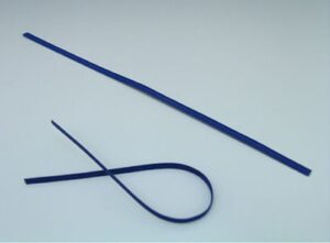 miller supply inc 8" plastic covered twist ties - blue (2000 ties) - ab-26-52l