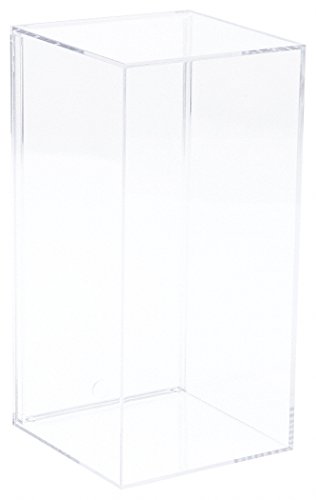 Pioneer Plastics 083C Clear Plastic Display Case for 1:32 Scale Cars, 8" W x 3.75" D x 3.5" H (Mailer Box)