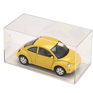 Pioneer Plastics 083C Clear Plastic Display Case for 1:32 Scale Cars, 8" W x 3.75" D x 3.5" H (Mailer Box)