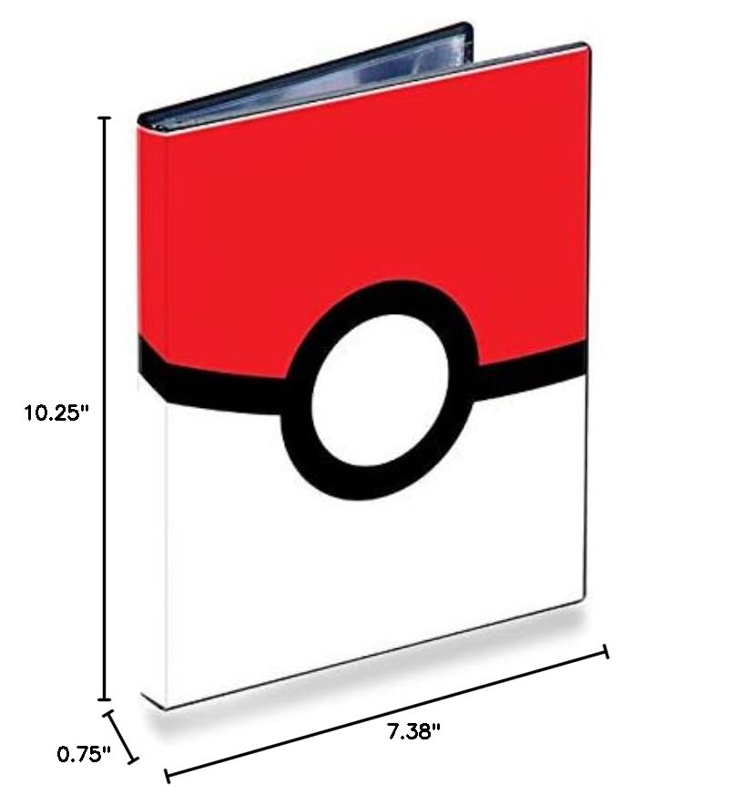 Ultra Pro Pokemon Poke Ball Display Album, Multicolor, 10 Pages