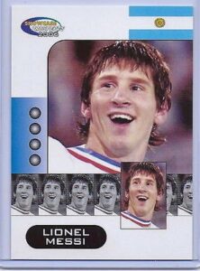 '47 lionel messi 2006 world cup rookie card! argentina/barcelona! legend!