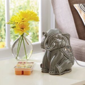 full size wax warmer elephant, beige bh16-060-999-11 by better homes and gardens