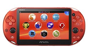 playstation vita wi-fi metallic red pch-2000za26 (japan import)