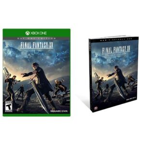 final fantasy xv - game and strategy guide bundle - xbox one