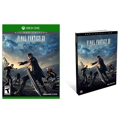 Final Fantasy XV - game and strategy guide bundle - Xbox One