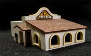 gamecraft miniatures 28mm taco restaurant (mdf) - 28mmdf163