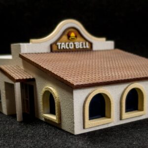 GameCraft Miniatures 28mm Taco Restaurant (MDF) - 28MMDF163