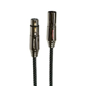 pangea audio true balanced interconnect xlr to xlr cable - 1.5 meter pair