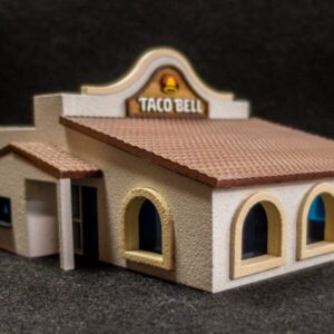 GameCraft Miniatures 28mm Taco Restaurant (MDF) - 28MMDF163