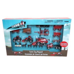 ERTL 1/64 Case IH Tractor and Vehicle 20 Piece Value Set ZFN44091