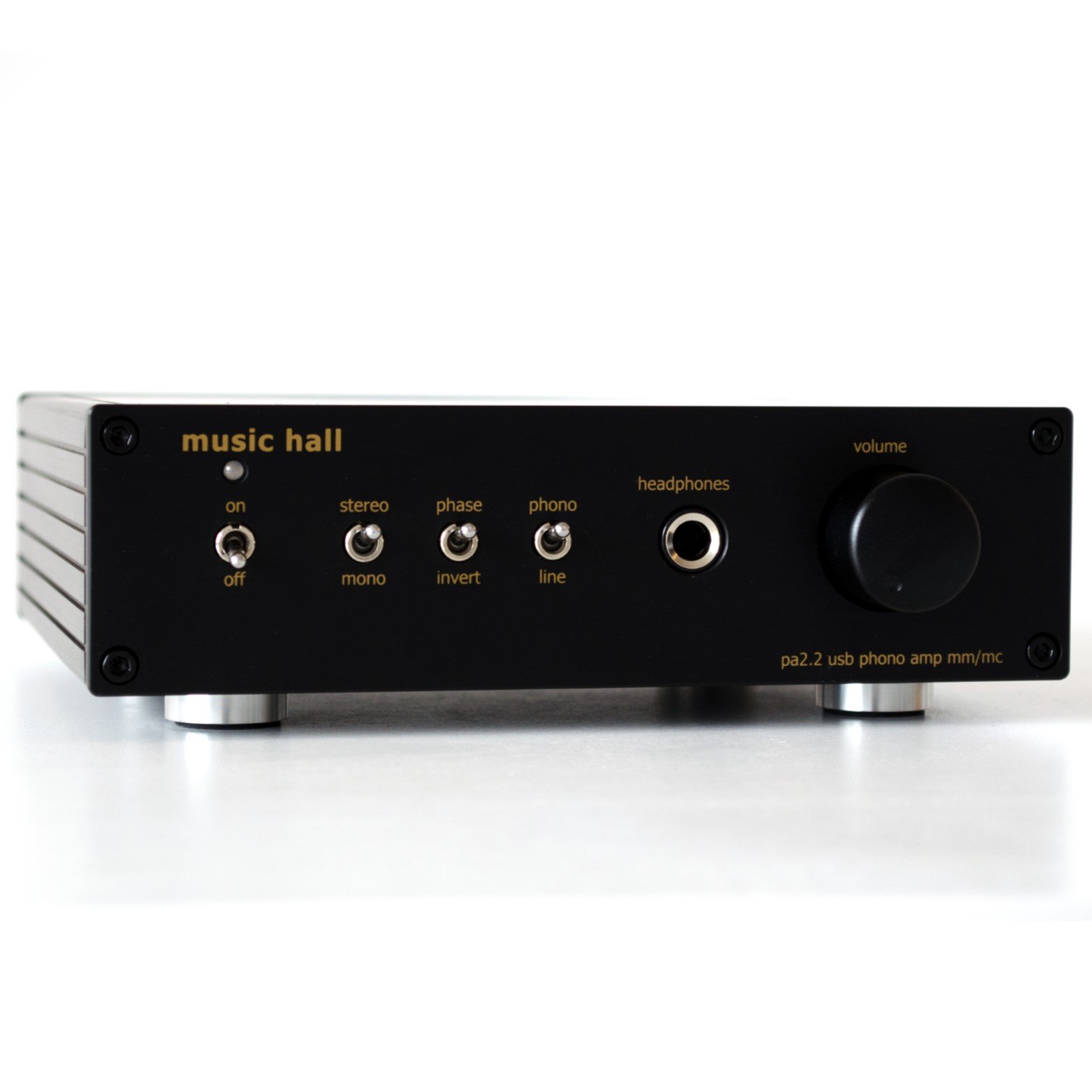 Music Hall pa2.2 MM/MC Phono Preamplifier with Analog to Digital Converter