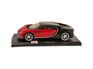 maisto bugatti chiron red 1:18 scale car special edition