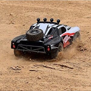 RC Car, Electric Remote Control Model Racing Car 1/18 Scale Off Road 2.4 Ghz Radio, Flexible 4WD High Speed Rc Truck, Best RC Trucks For Beginners, White