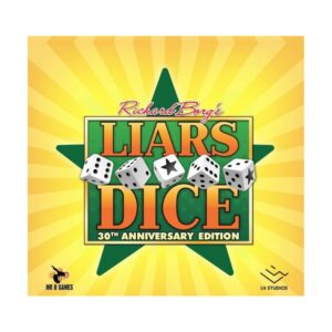 mr. b games liars dice 30th anniversary edition