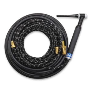 tig torch kit, w-350, 25 ft., braided