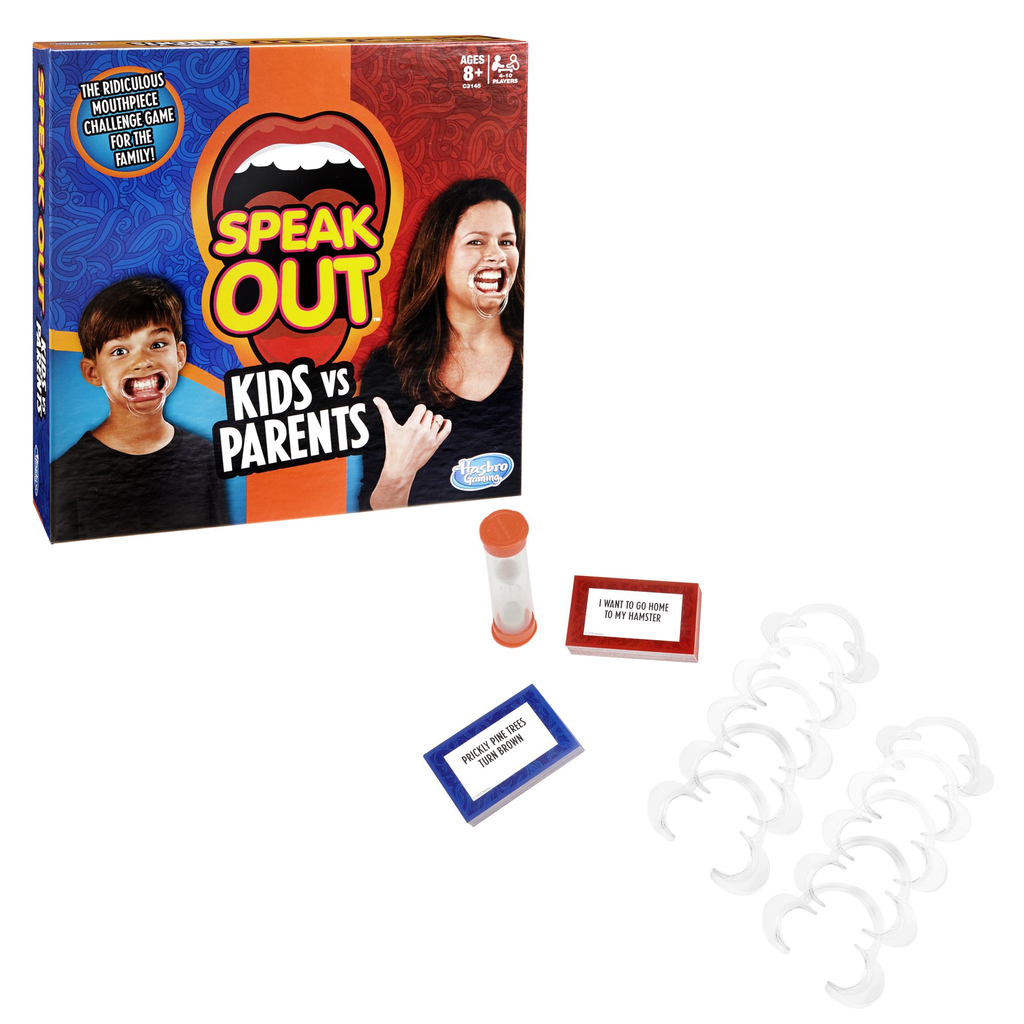 Hasbro Gaming Hasbro Speak Out Kids Vs Parents Game