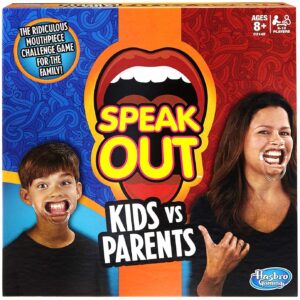 hasbro gaming hasbro speak out kids vs parents game