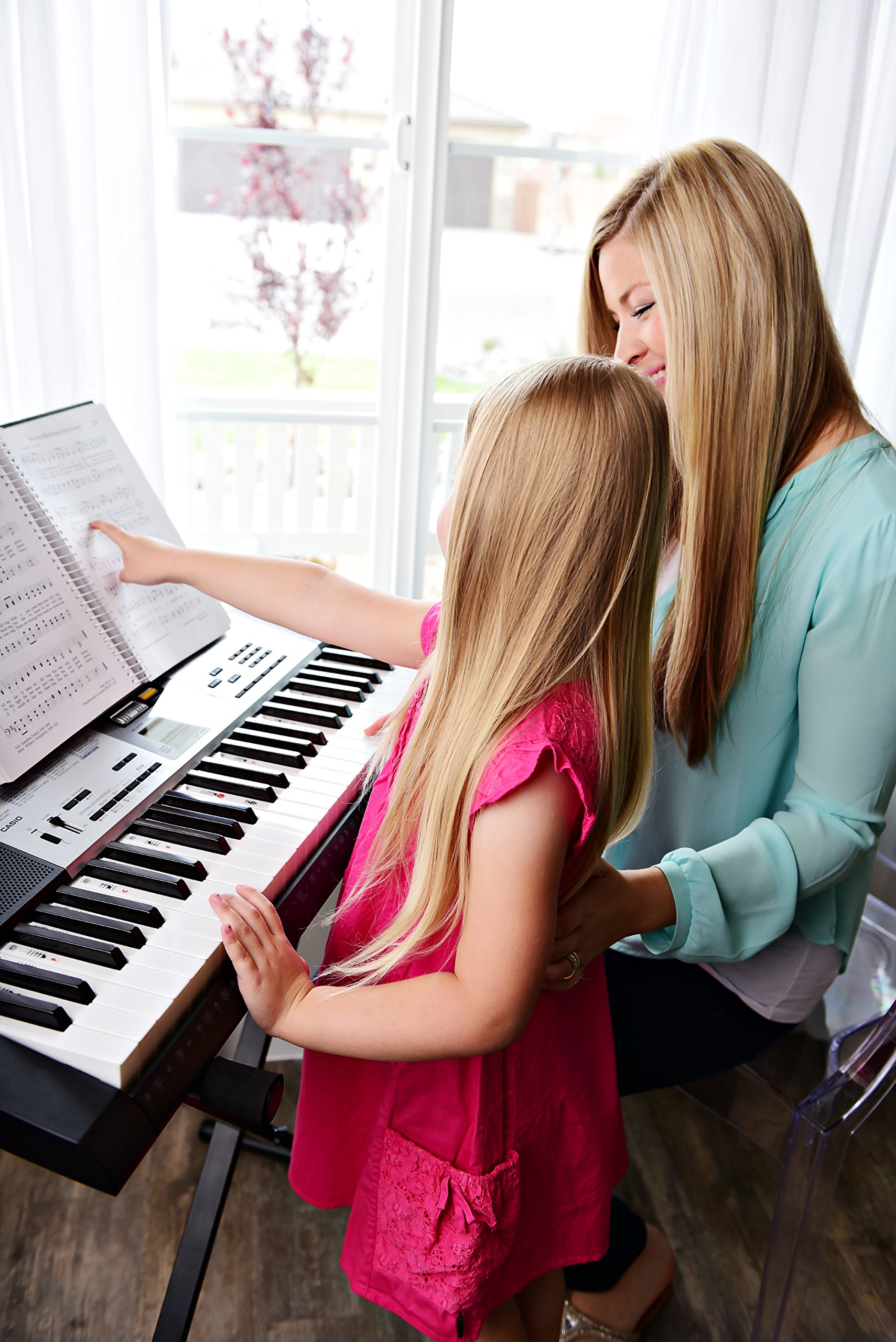 Best Reusable Large Color Piano Key Note Keyboard Stickers for Adults & Children’s, FREE E-BOOK, Great for Beginners Sheet Music Book, Teacher Recommended to Learn to Play Faster