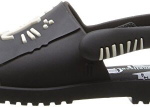 Mini Melissa Girl's Mini MIA + FABULA Mary Jane, Black, 5 M US Toddler