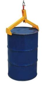 drum lifter, 1 drum, 55 gal, 1000 lb, 21 in