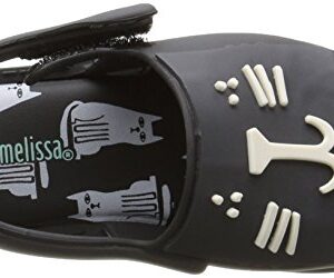 Mini Melissa Girl's Mini MIA + FABULA Mary Jane, Black, 5 M US Toddler