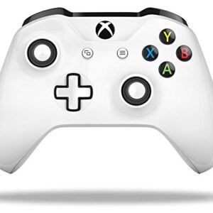 WraptorSkinz Decal Vinyl Skin Wrap compatible with XBOX One S/X Controller - Solids Collection White (CONTROLLER NOT INCLUDED)