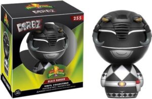 funko dorbz: power rangers black ranger toy figure