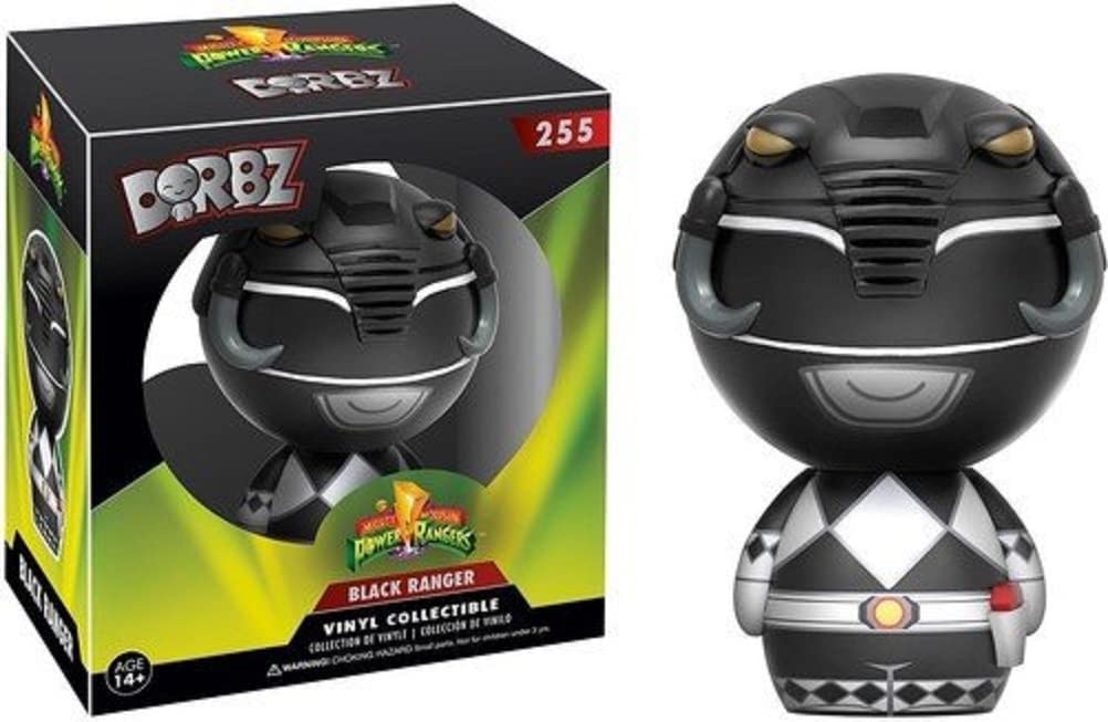 Funko Dorbz: Power Rangers Black Ranger Toy Figure