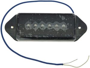 kaish black p90 high power sound dogear type bridge pickup soapbar guitar pickups